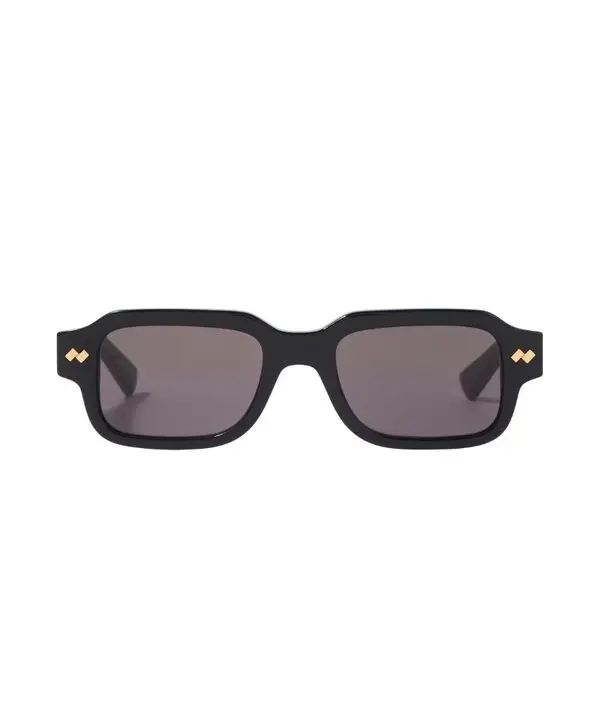 Bottega Veneta Square Frame Sunglasses - Black