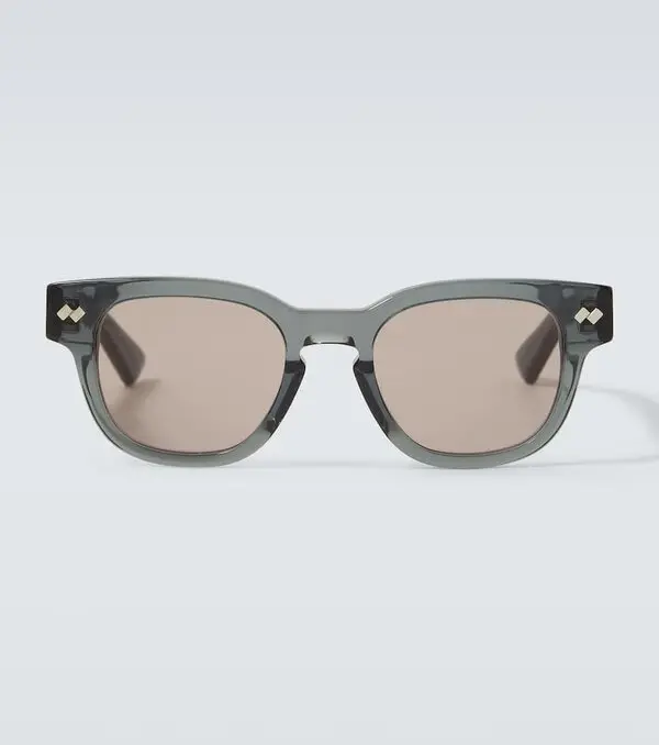 Bottega Veneta Square Frame Sunglasses - Grey