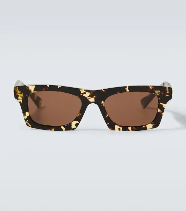 Bottega Veneta Classic Square Sunglasses - Brown