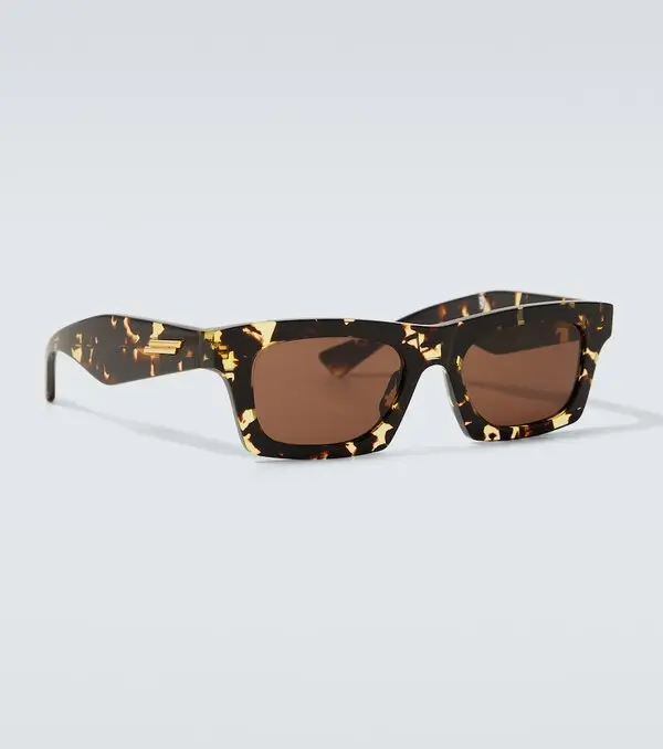 Bottega Veneta Classic Square Sunglasses - Brown