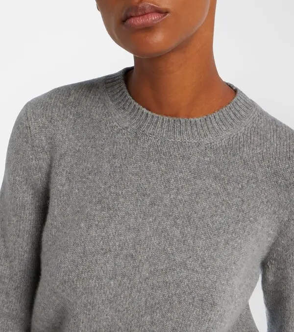 Khaite Leta Cashmere Sweater - Grey