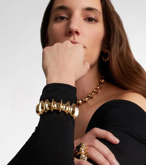 JENNIFER FISHER Murphy -plated Cuff Bracelet - Gold