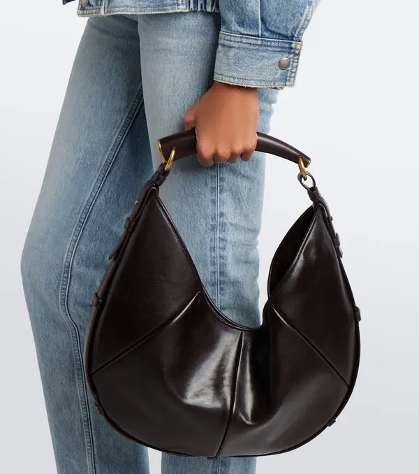 Saint Laurent Mombasa Medium Shoulder Bag - Brown