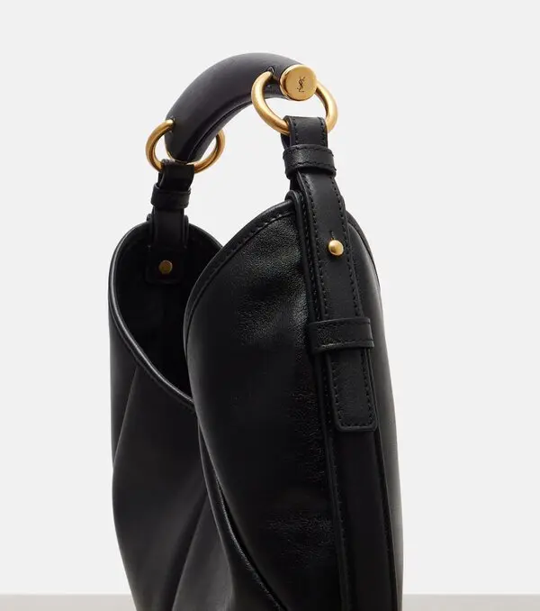 Saint Laurent Mombasa Small Shoulder Bag - Black