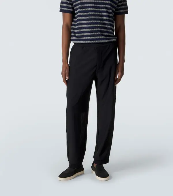 Giorgio Armani Knitted Straight Pants