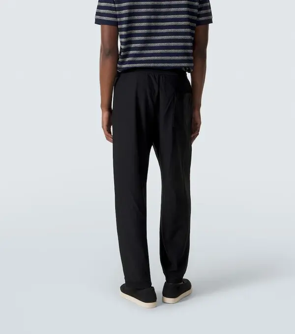 Giorgio Armani Knitted Straight Pants