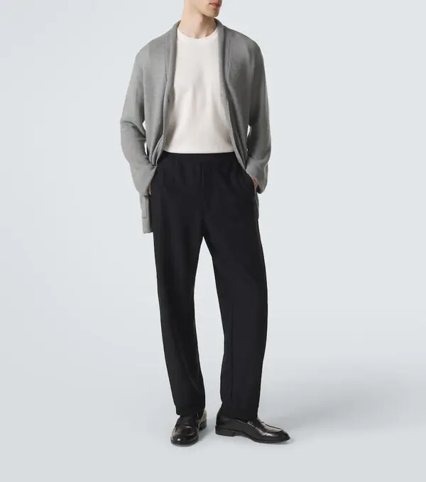 Giorgio Armani Knitted Straight Pants