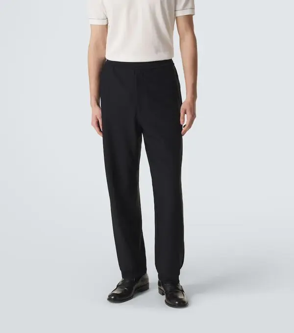 Giorgio Armani Knitted Straight Pants