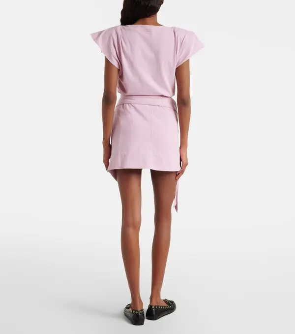 Isabel Marant Étoile Berenice Draped Wrap Skirt - Pink