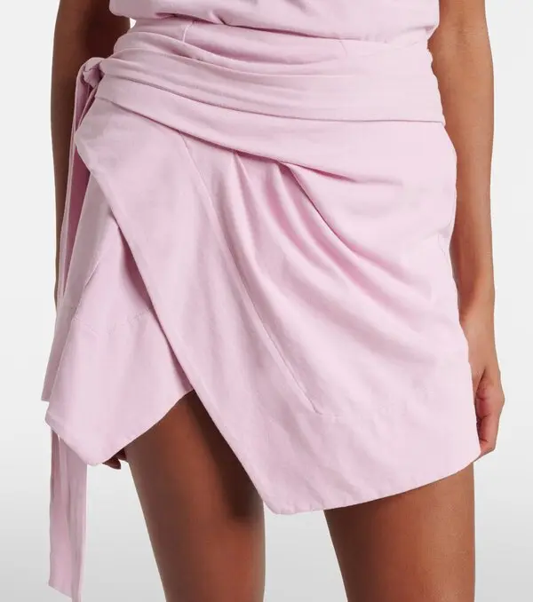 Isabel Marant Étoile Berenice Draped Wrap Skirt - Pink