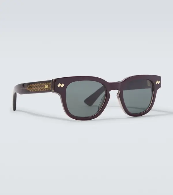 Bottega Veneta Square Frame Sunglasses