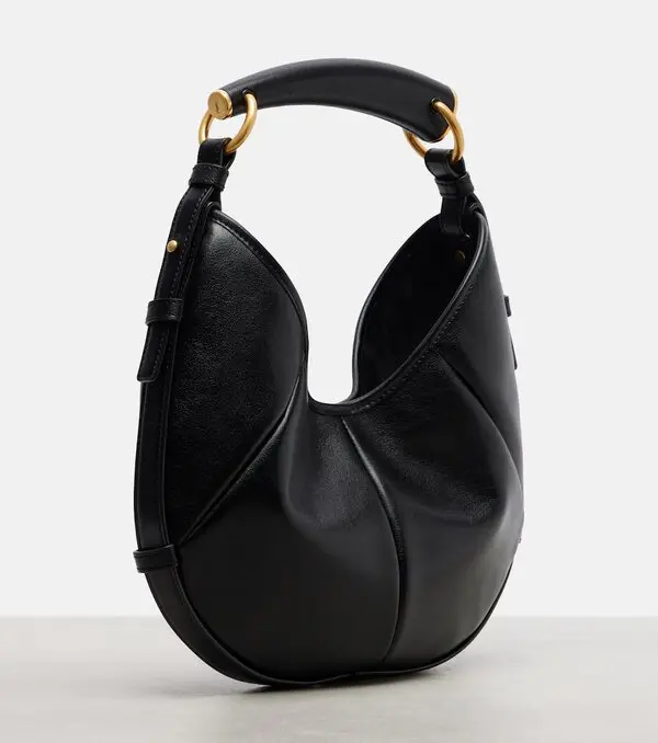 Saint Laurent Mombasa Small Shoulder Bag - Black
