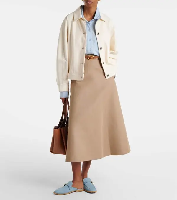 TOD'S Gommino Leather Mules - Blue