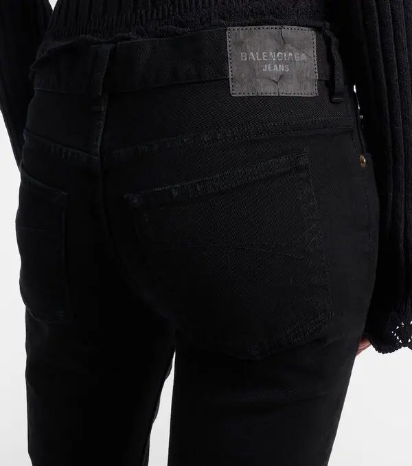 Balenciaga Low-rise Capri Jeans
