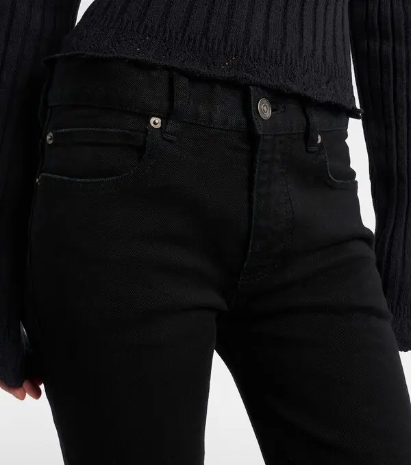 Balenciaga Low-rise Capri Jeans
