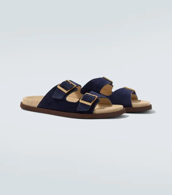Brunello Cucinelli Suede Sandals