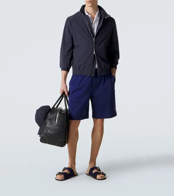 Brunello Cucinelli Suede Sandals