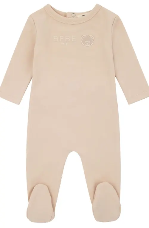NOGGIWEAR Teddy Footie Pajamas - Pink