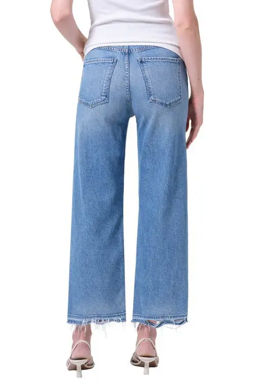 AGOLDE Ren High-waist Wide-leg Jeans - Measure