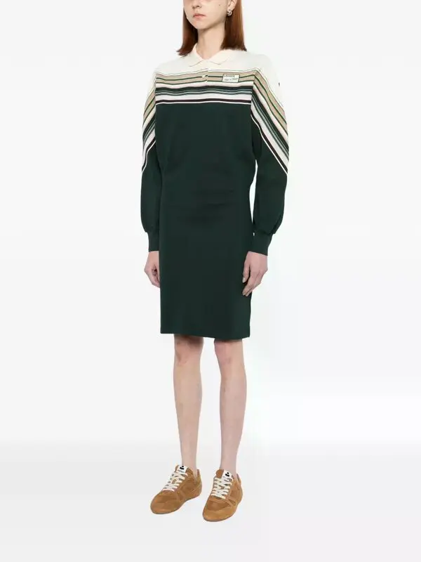 Lacoste Striped Mini Dress