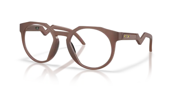 Oakley Hstn Rx Eyeglasses - Transparent Mahogany