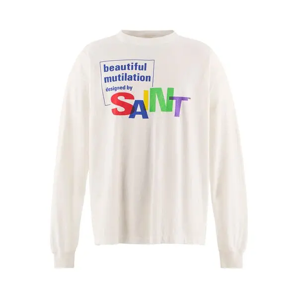 SAINT MXXXXXX Long-sleeve Tee - White