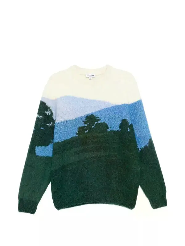 Lacoste Graphic Crew-neck Pullover