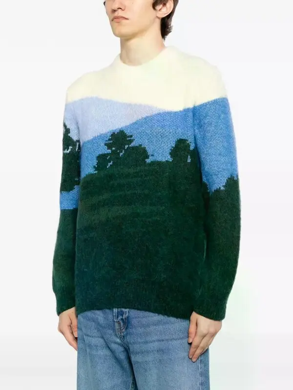 Lacoste Graphic Crew-neck Pullover