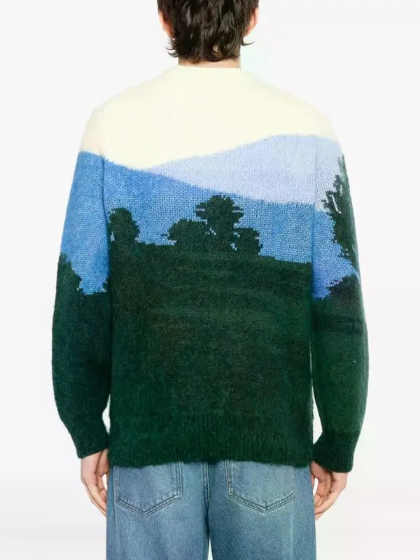 Lacoste Graphic Crew-neck Pullover