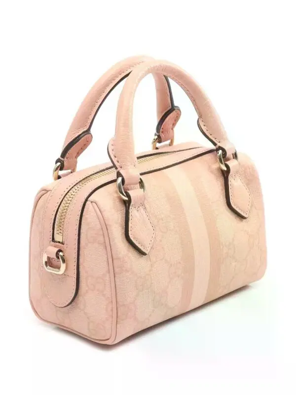 Gucci 2010's Sherry Line Gg Supreme Tote Bag - Pink