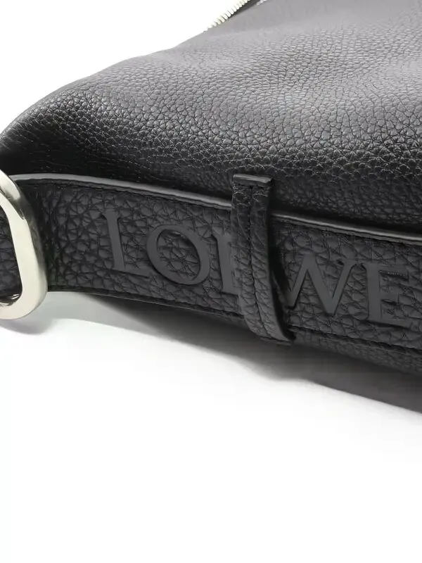 Loewe Loop Hobo Shoulder Bag - Black