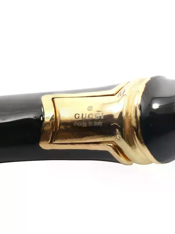 Gucci 2010s Bamboo Cuff Bracelet