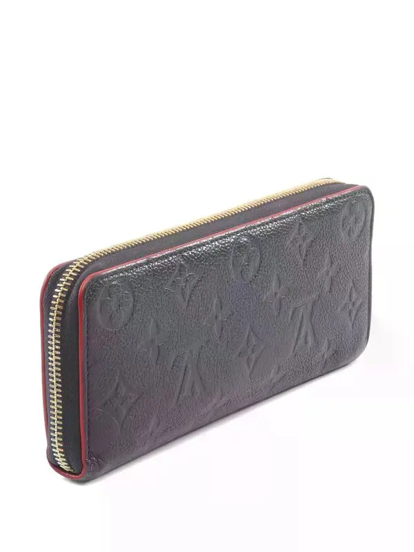 LOUIS VUITTON 2021 Debossed-monogram Leather Wallet