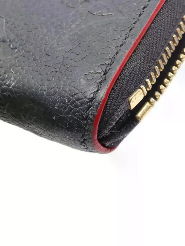 LOUIS VUITTON 2021 Debossed-monogram Leather Wallet