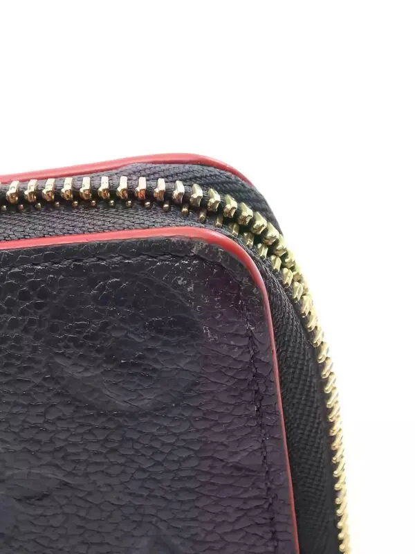 LOUIS VUITTON 2021 Debossed-monogram Leather Wallet