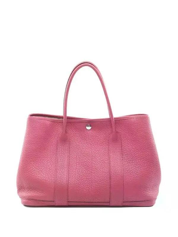 Hermès 2012 Pm Garden Party Leather Tote Bag - Pink