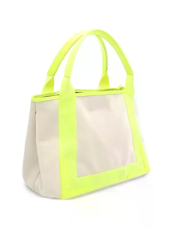 Balenciaga 2000s Hippopotamus Canvas Tote Bag - Neutrals
