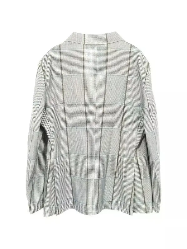 Hermès 2010s Tailored Houndstooth Jacket