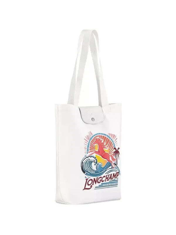 Longchamp Le Pliage Graphic-print Tote Bag