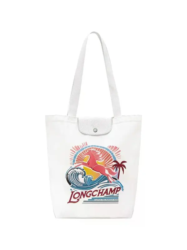 Longchamp Le Pliage Graphic-print Tote Bag