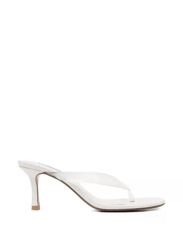 Senso 75mm Flower Heeled Sandals - White