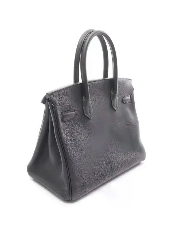 Hermès 2016 Birkin 30 Top Handle Tote Bag - Black
