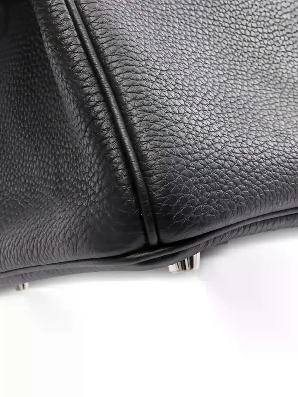 Hermès 2016 Birkin 30 Top Handle Tote Bag - Black