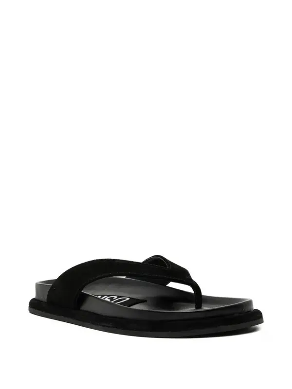 Senso Devon Flat Sandals - Black