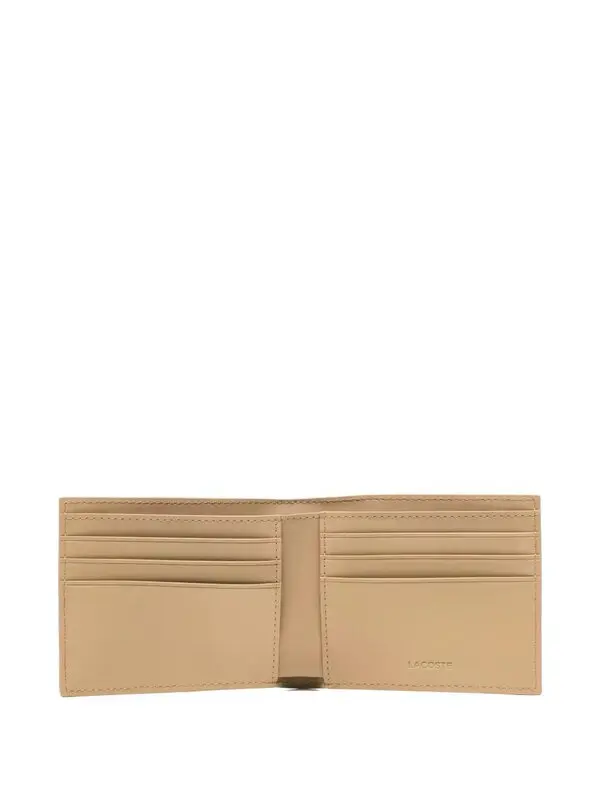 Lacoste Small Logo-patched Monogram Billfold
