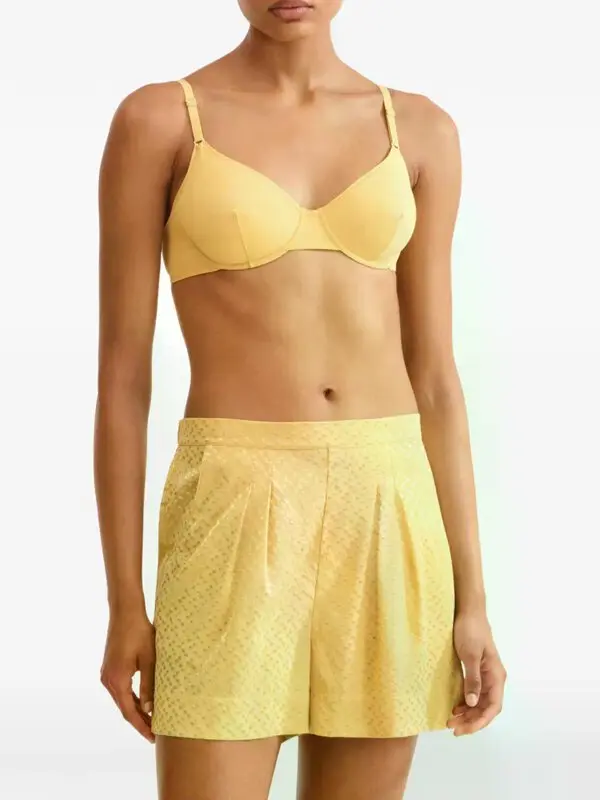 ERES Tiare Shorts With All-over Pattern - Yellow