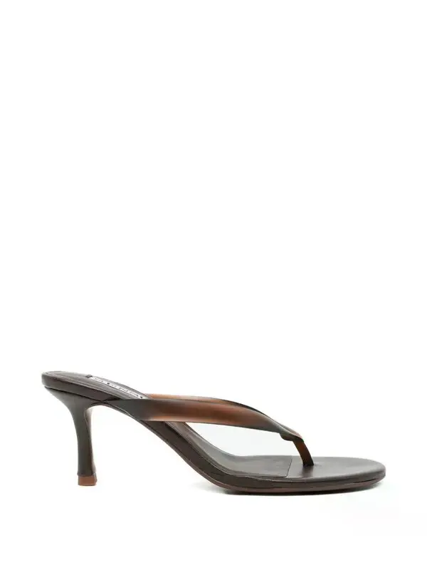 Senso 75mm Flower Sandals - Brown