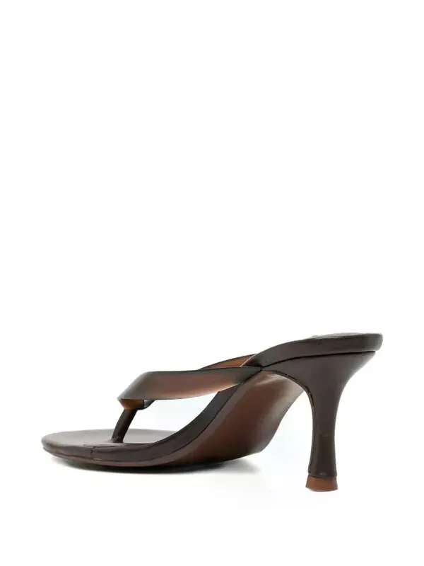Senso 75mm Flower Sandals - Brown