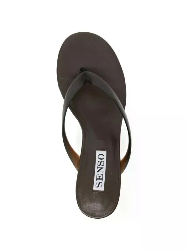 Senso 75mm Flower Sandals - Brown