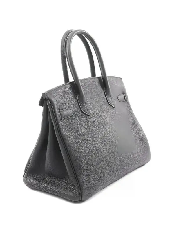 Hermès Top Handle Birkin Handbag - Black